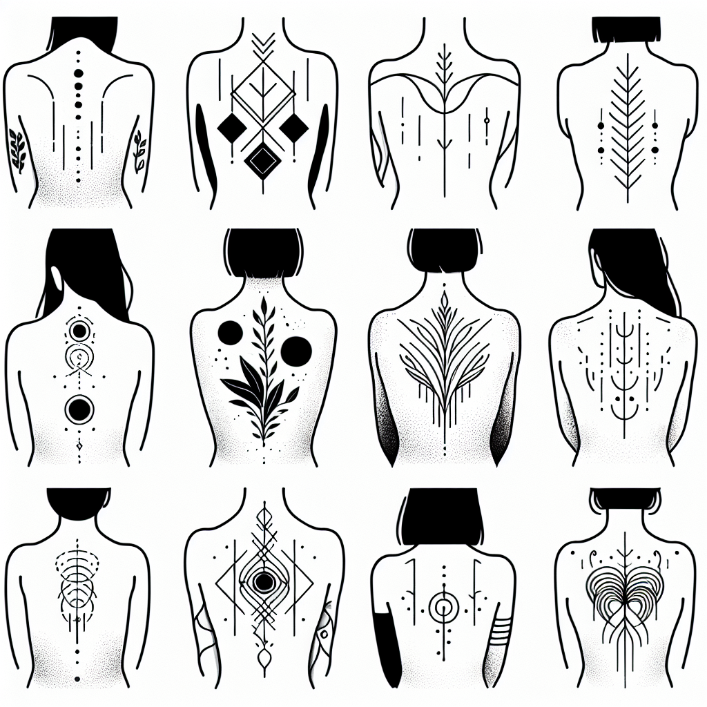 Best Minimalist Back Tattoo Generator | Vondy