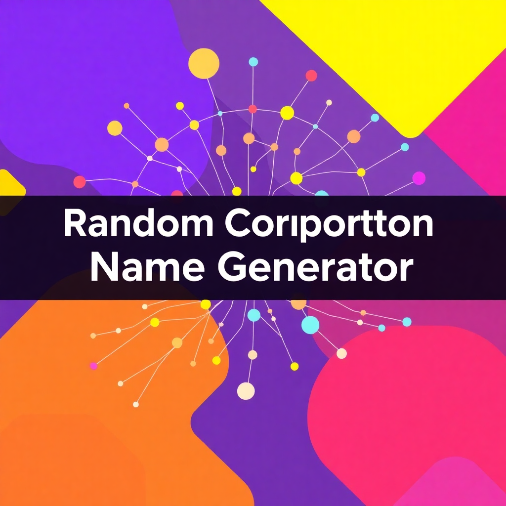 Best Random Corporation Name Generator | Vondy
