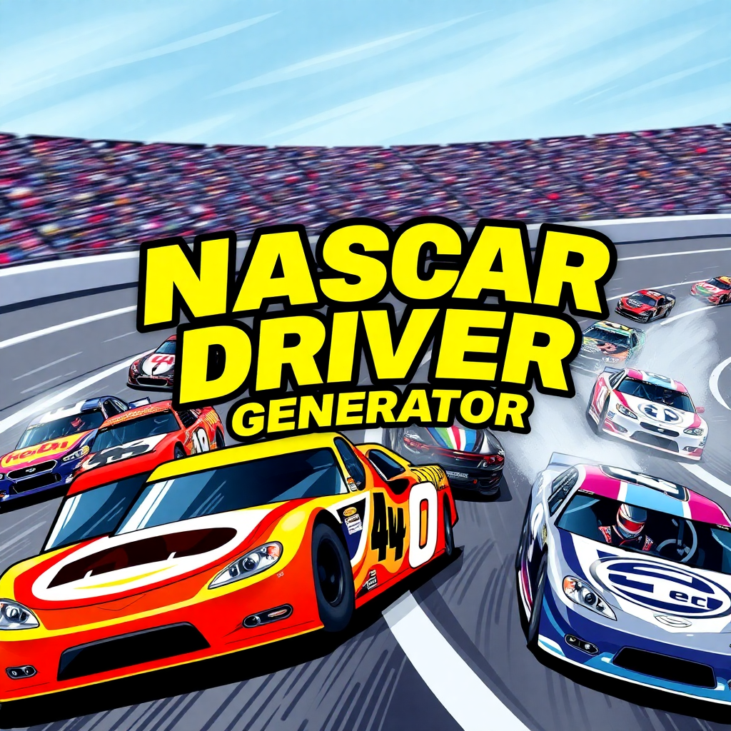 Best Random Nascar Driver Generator | Vondy