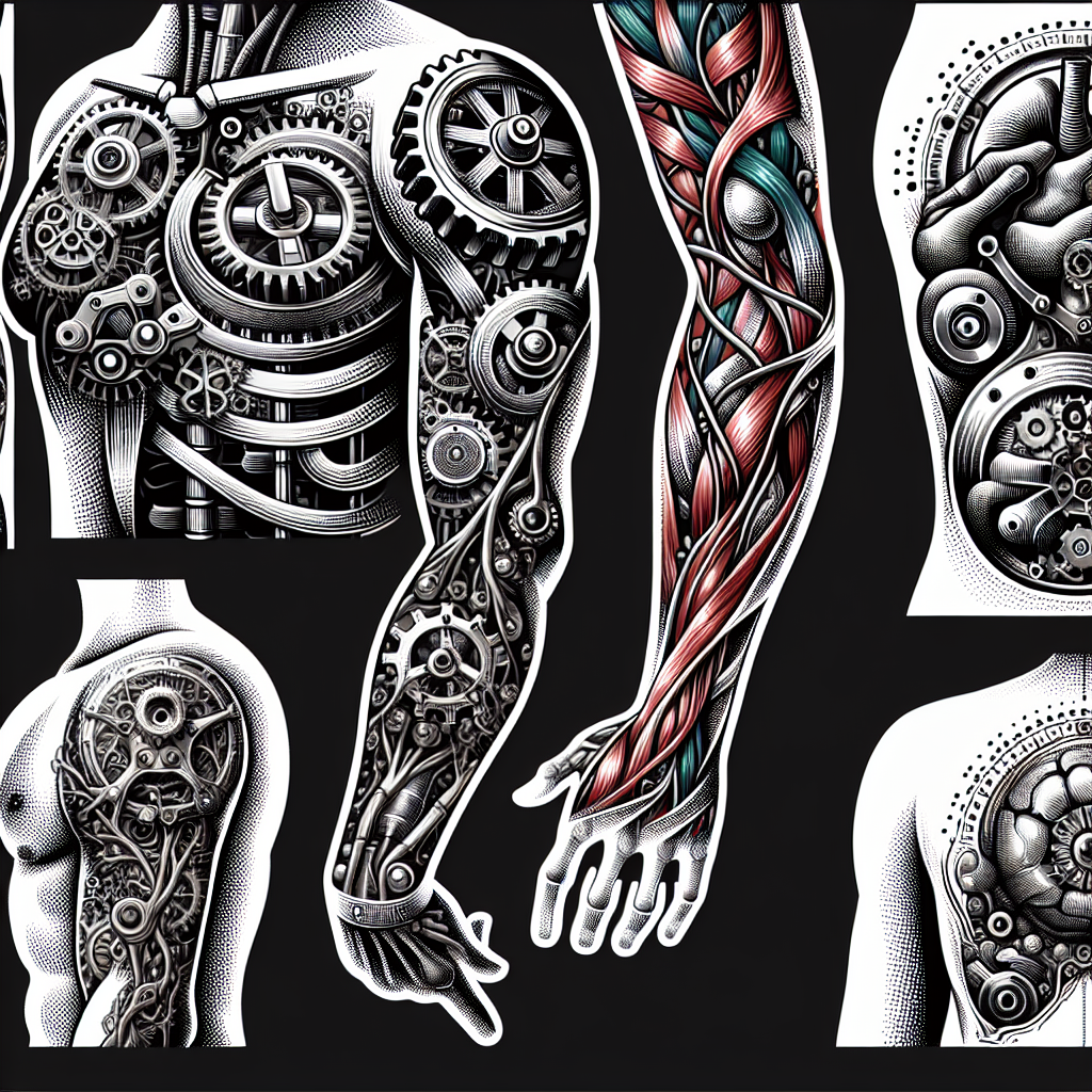 Best Biomechanical Back Tattoo Generator | Vondy
