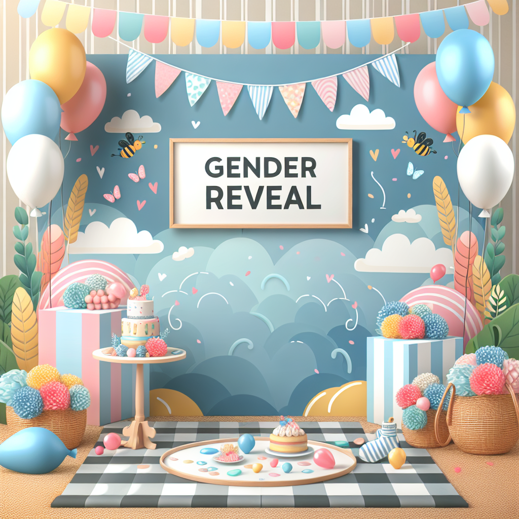 Best Gender Reveal Background | Vondy
