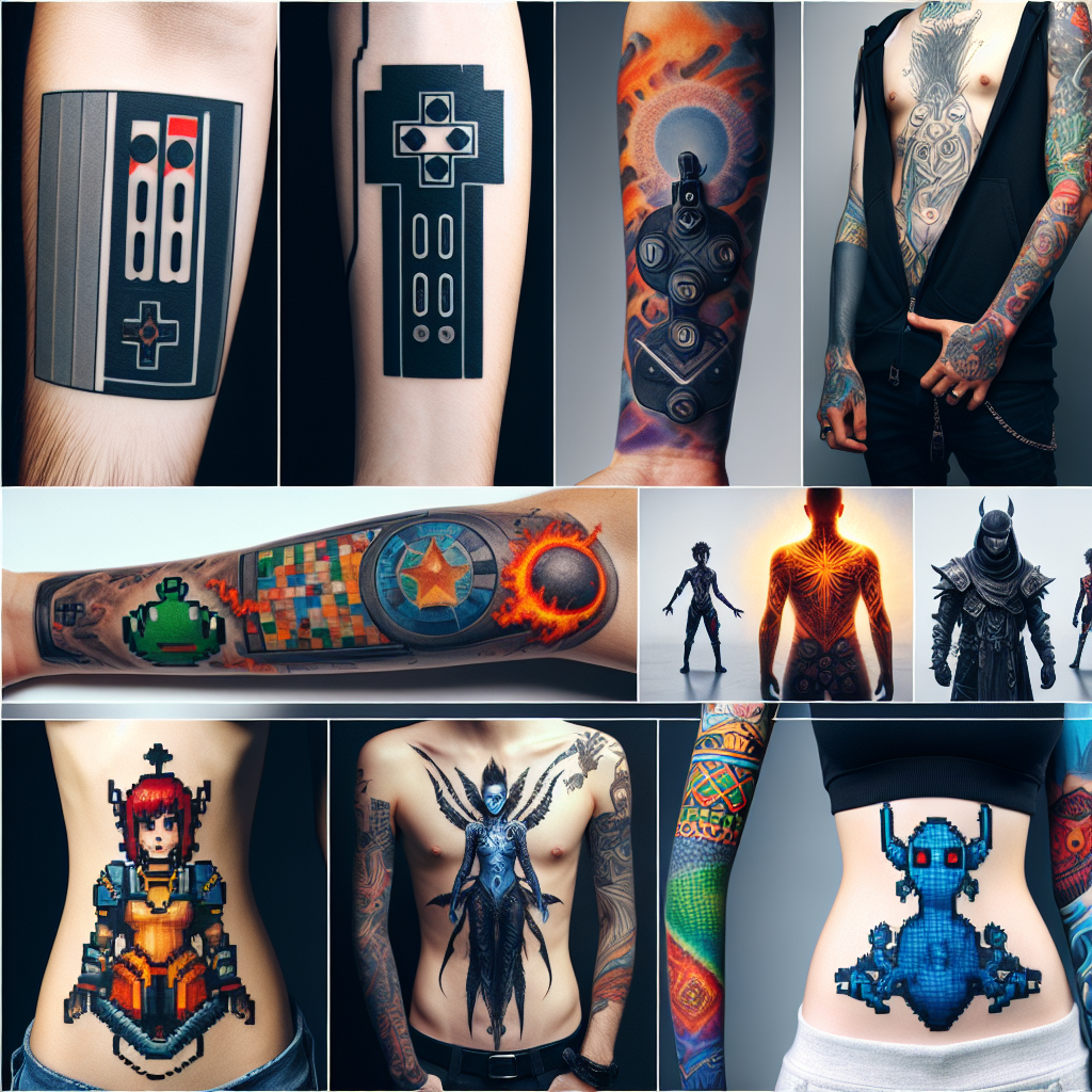 Best Video Game Tattoo Ideas | Vondy