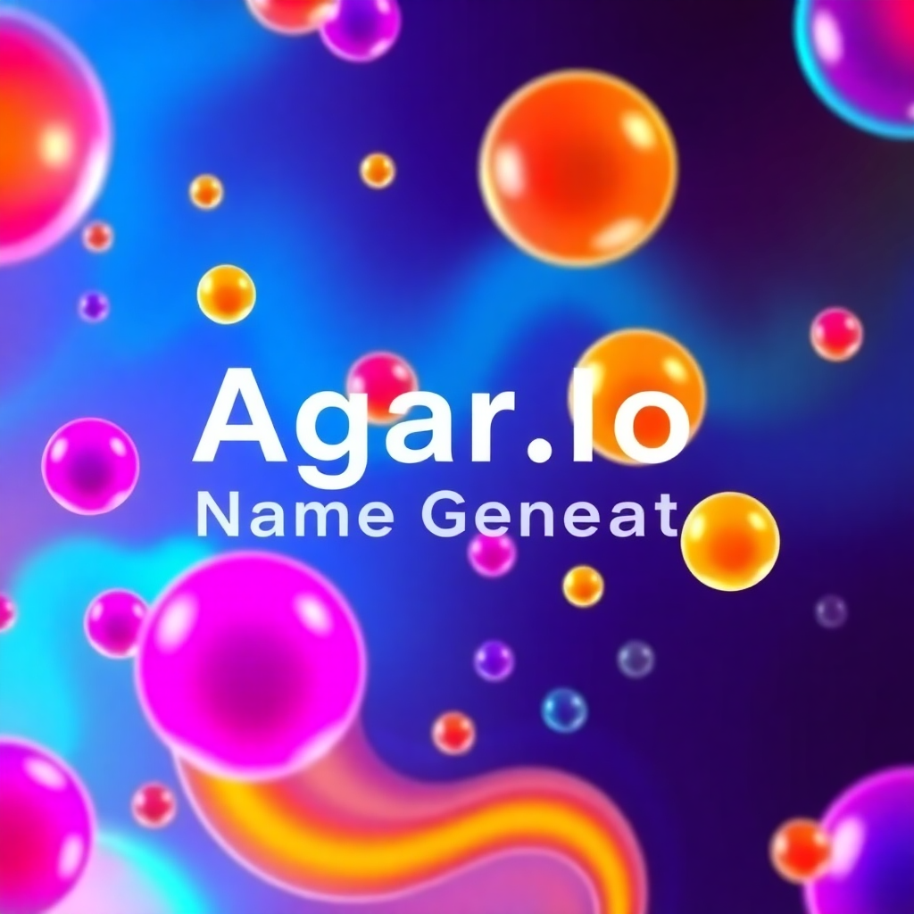 Best Agar.Io Name Generator | Vondy