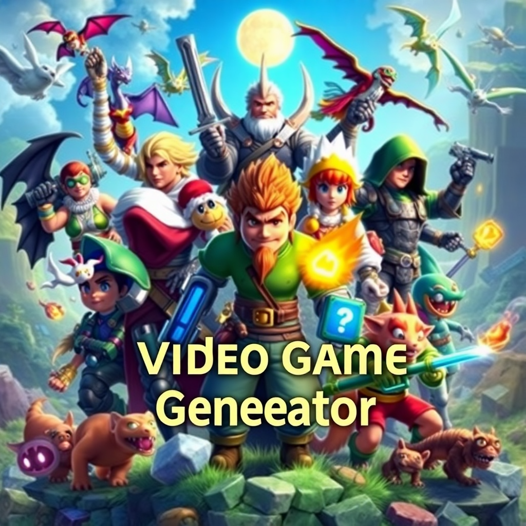 Best Video Game Name Generator Character | Vondy