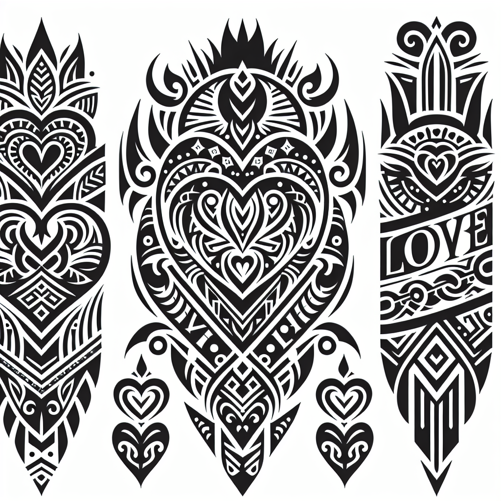 Best Tribal Love Tattoo Generator | Vondy