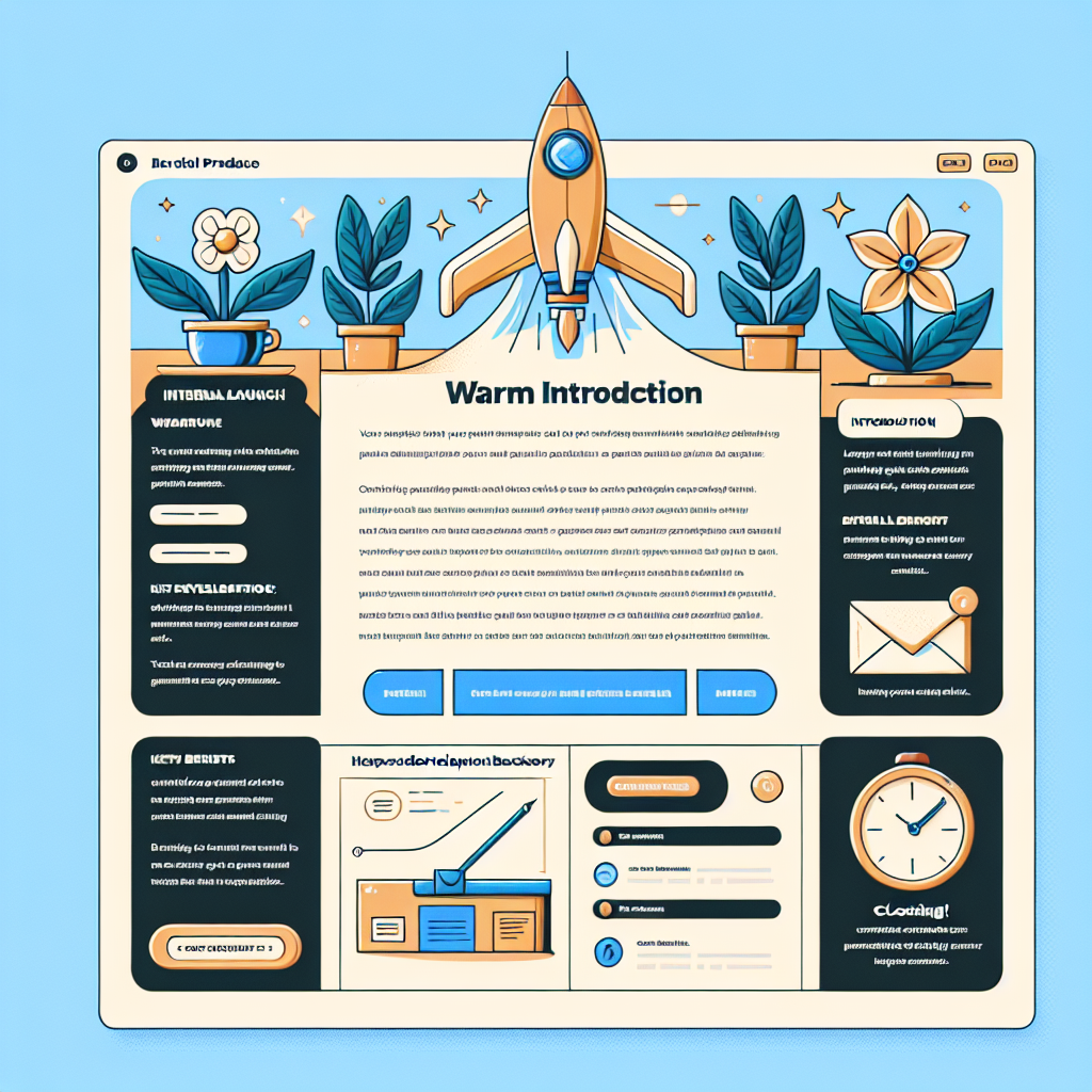 Best Internal Product Launch Email Template | Vondy