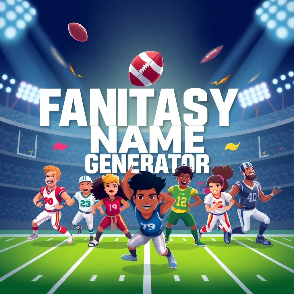 Best Nfl Fantasy Name Generator | Vondy