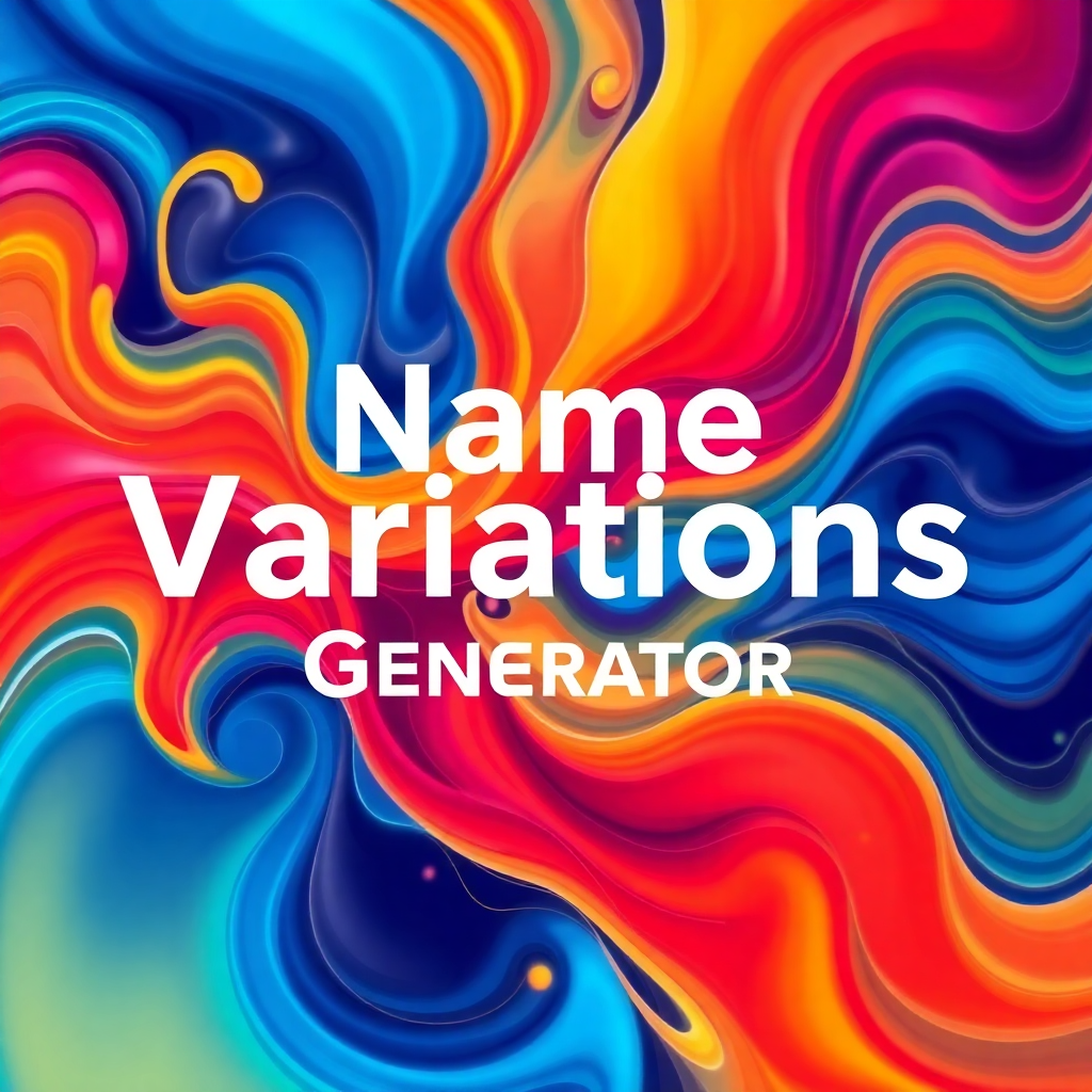 Best Name Variations Generator | Vondy