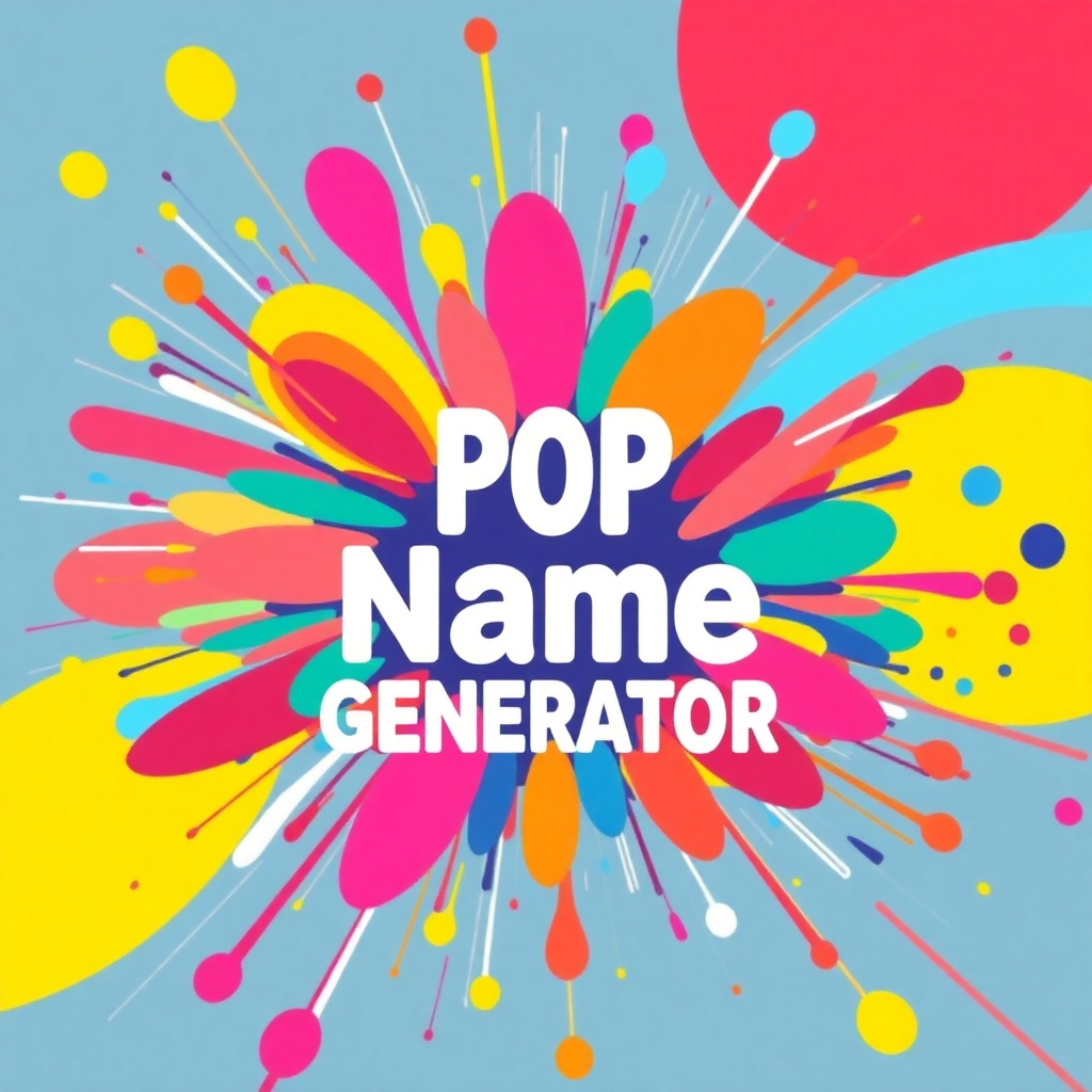 Best Pop Name Generator | Vondy