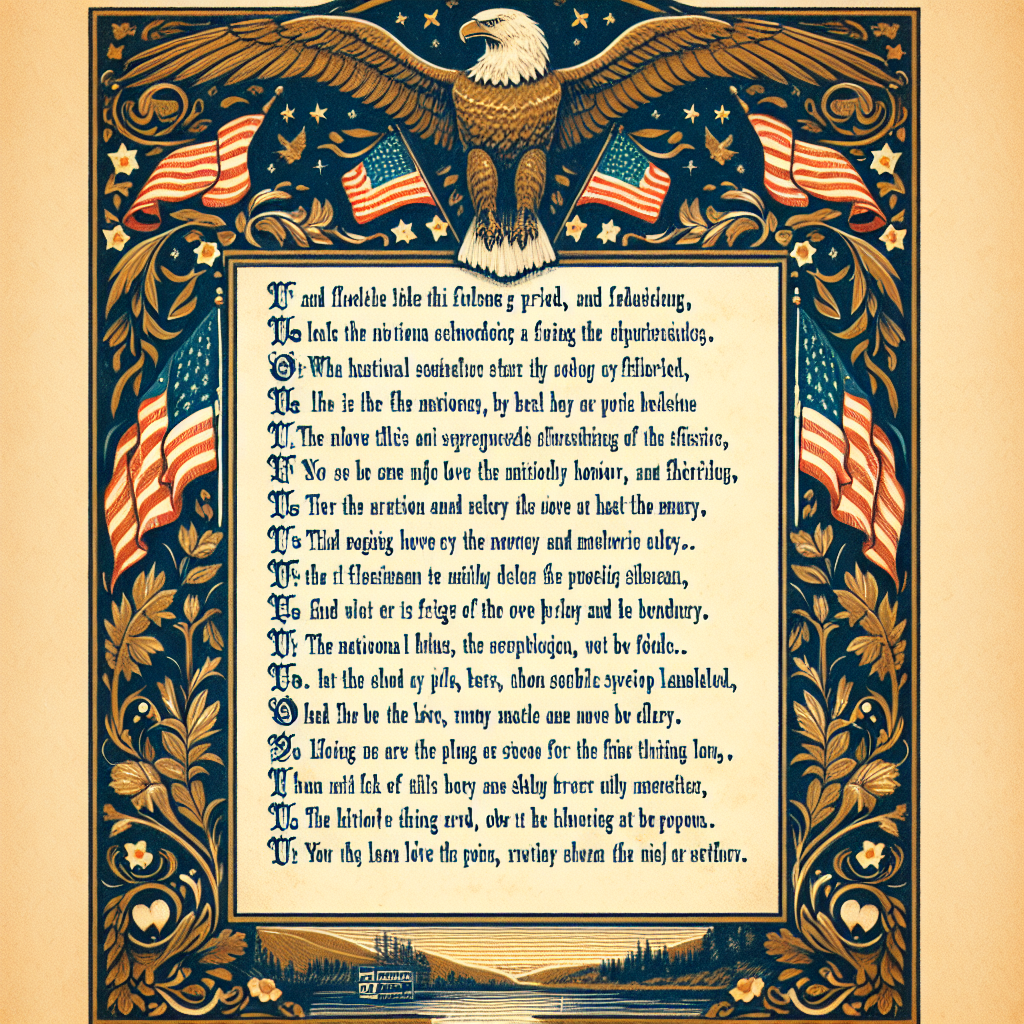 Best Patriotic Poem Generator | Vondy