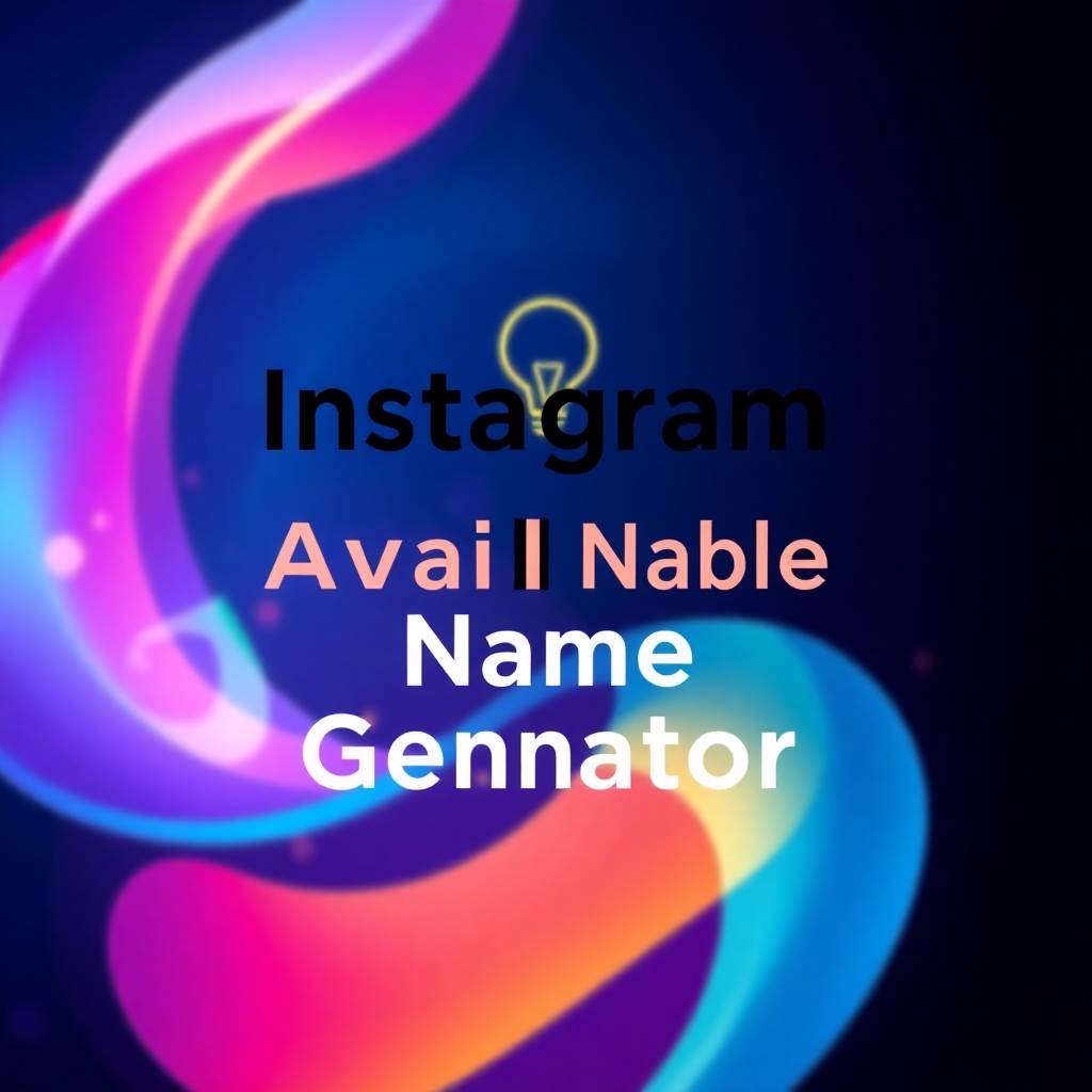 Best Instagram Available Name Generator | Vondy