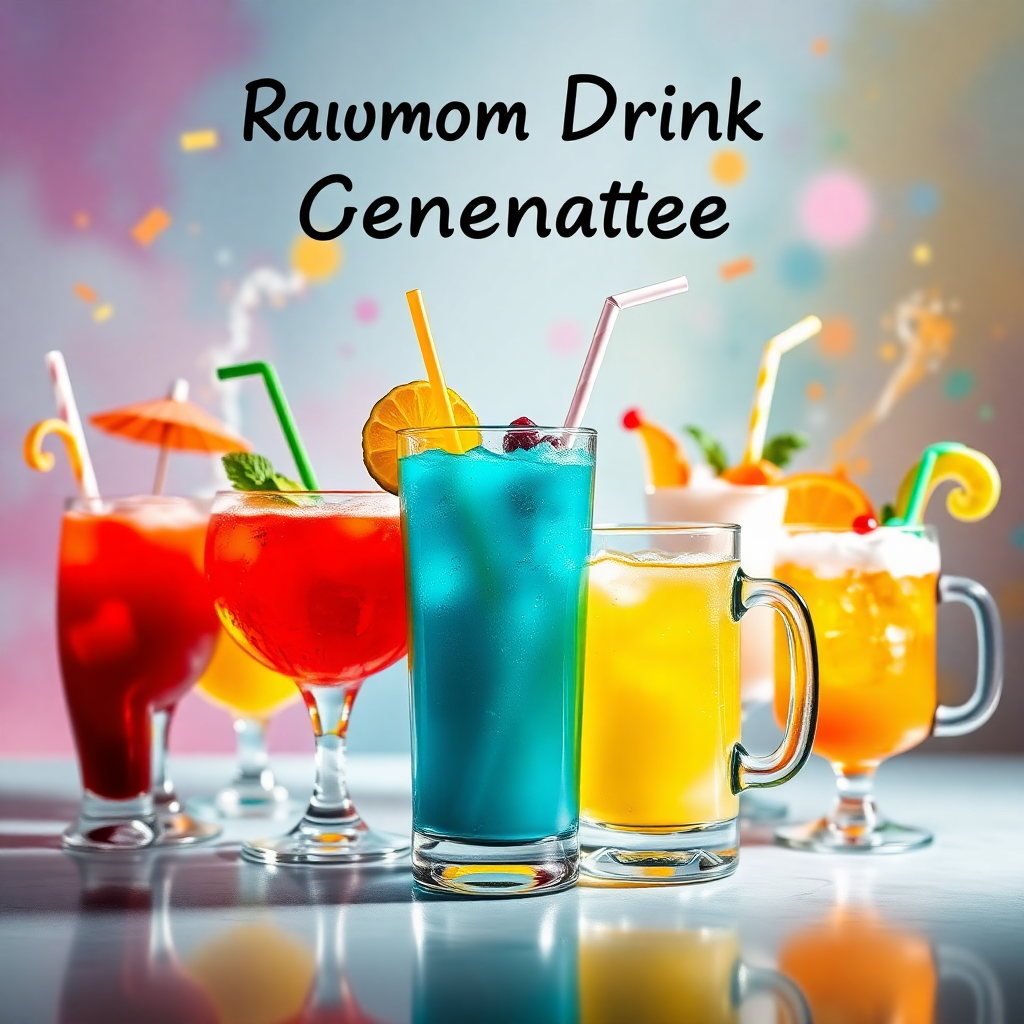Best Random Drink Name Generator | Vondy