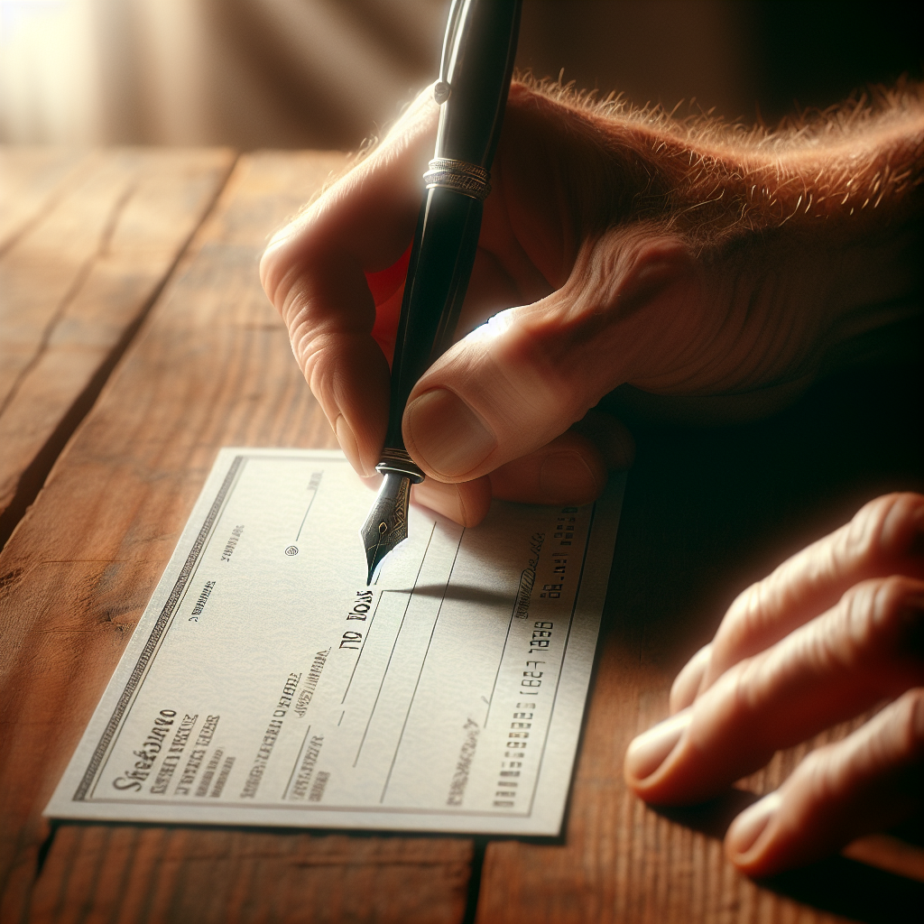 How To Write A Check For Ten Dollars | Vondy