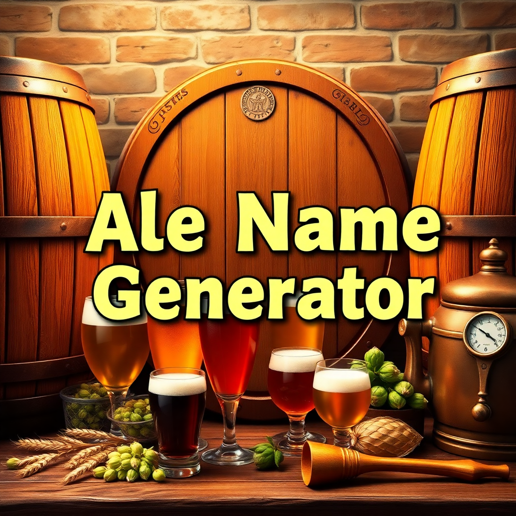 Best Ale Name Generator | Vondy