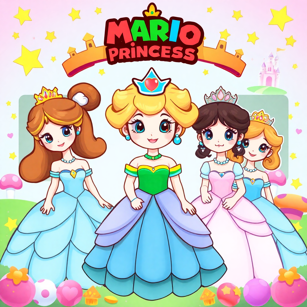 Best Mario Princess Oc Maker Picrew | Vondy