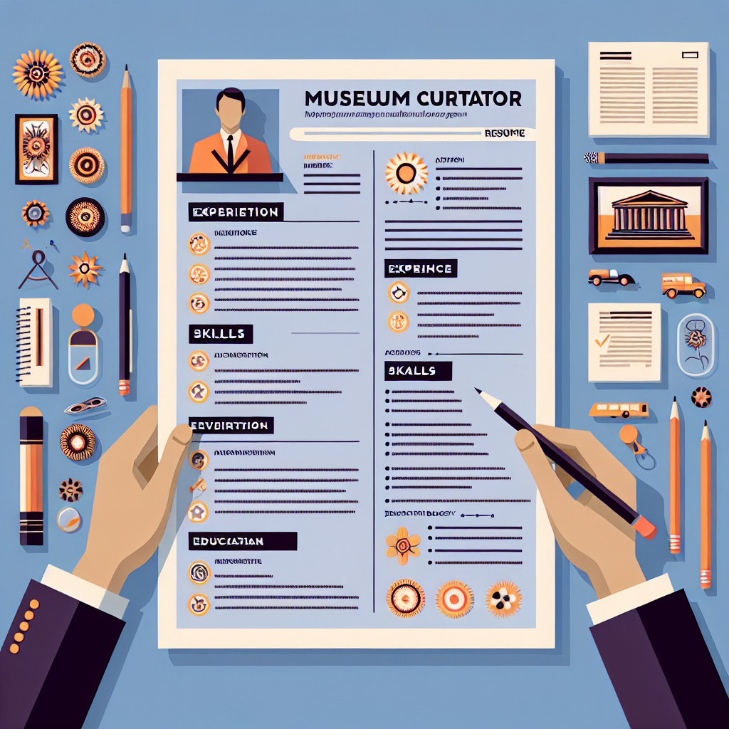 Best Museum Curator Resume Generator | Vondy