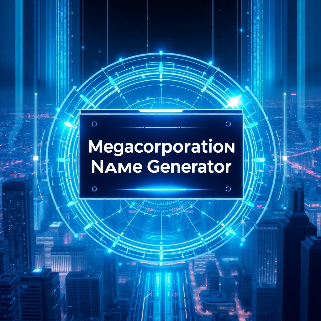 Best Megacorporation Name Generator | Vondy