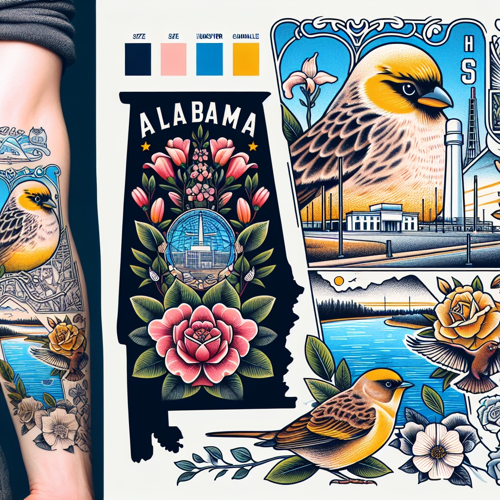 Best Alabama State Tattoo Ideas | Vondy