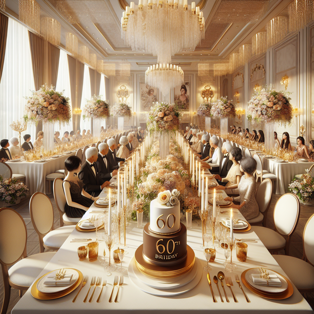 Best Elegant 60Th Birthday Party Ideas | Vondy