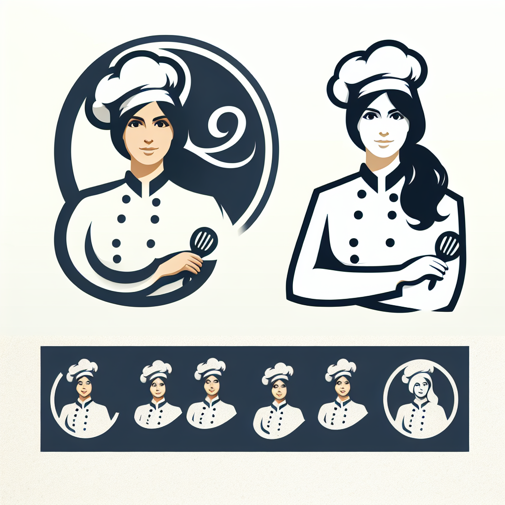 Lady Chef Logo Design