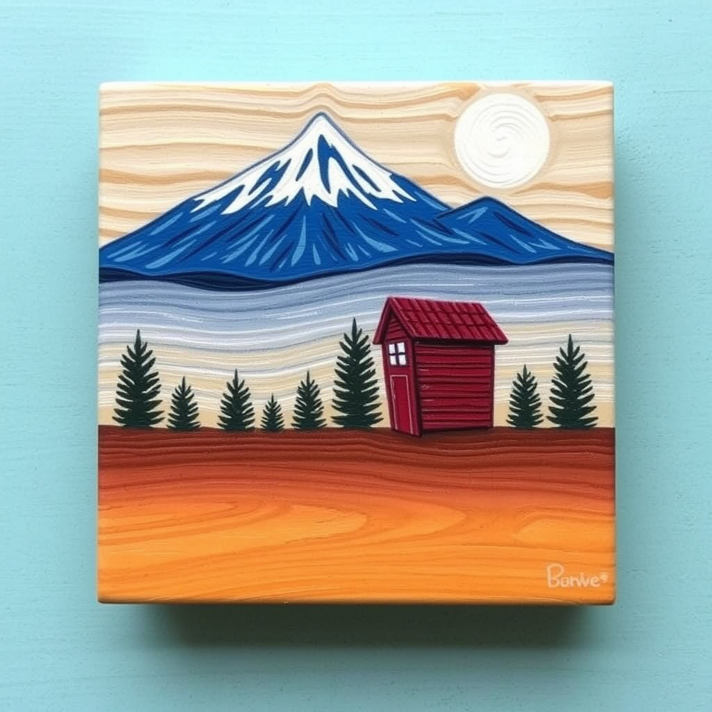 Best Square Coaster Painting Ideas | Vondy