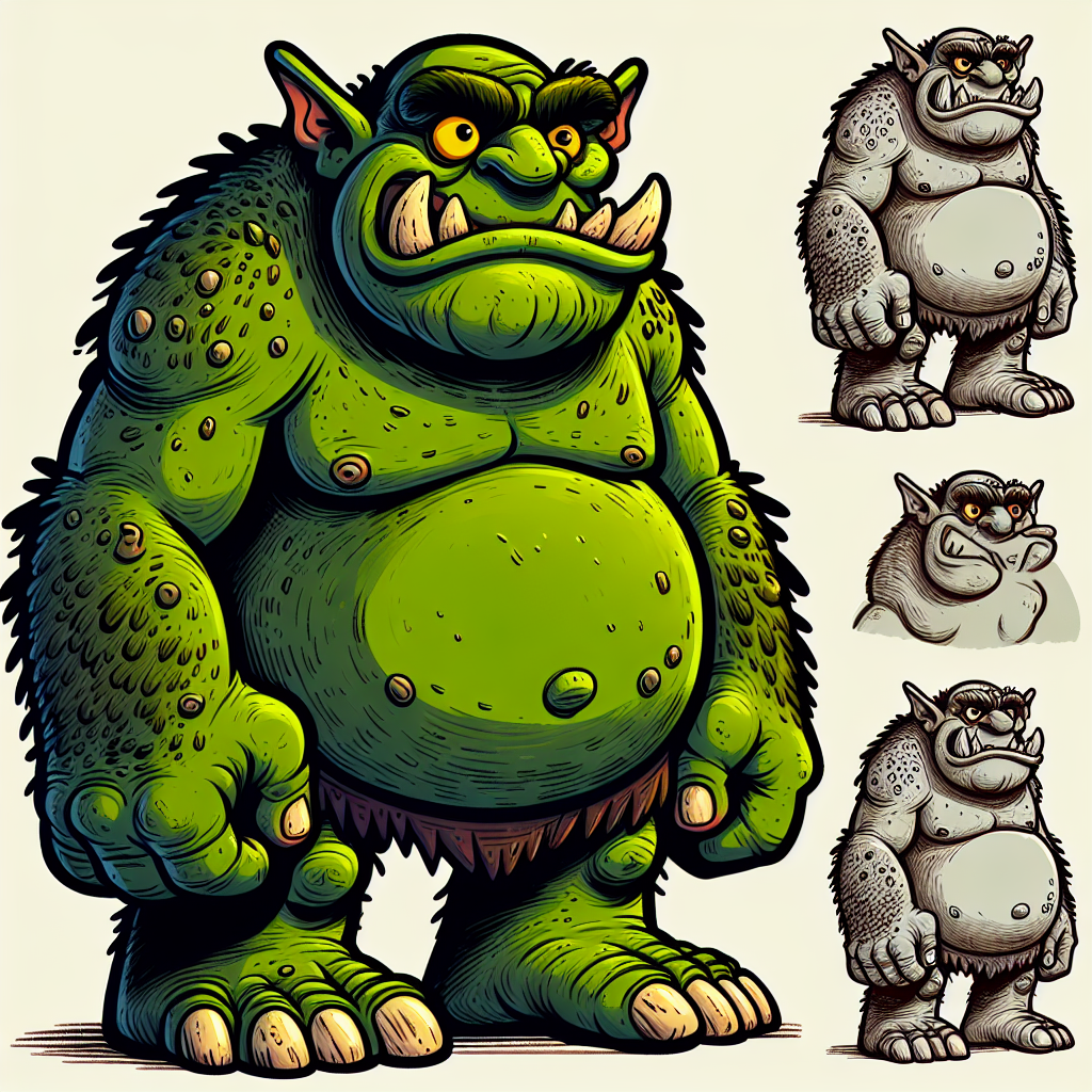 Best Cartoon Ogre Character Generator | Vondy