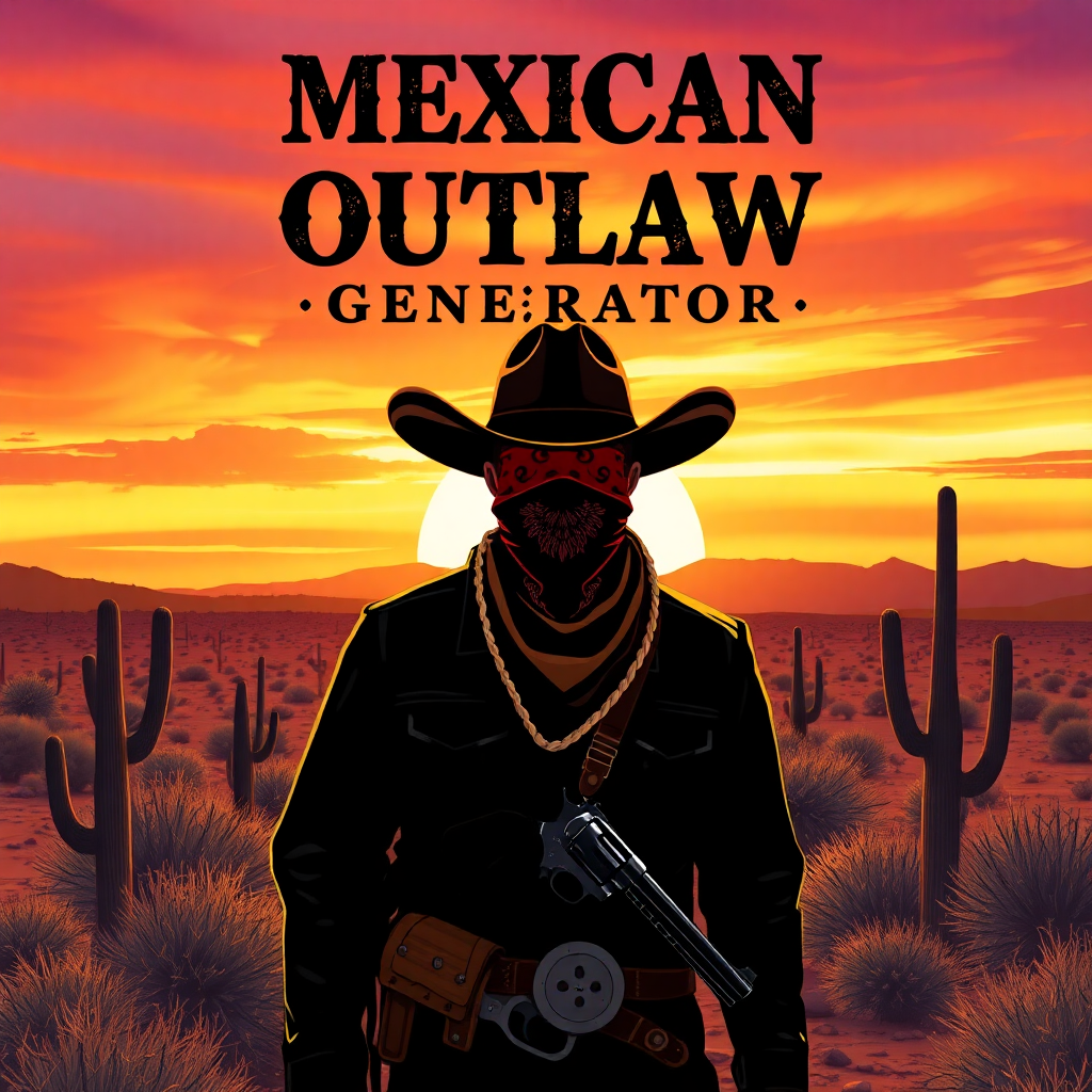 Best Mexican Outlaw Name Generator | Vondy