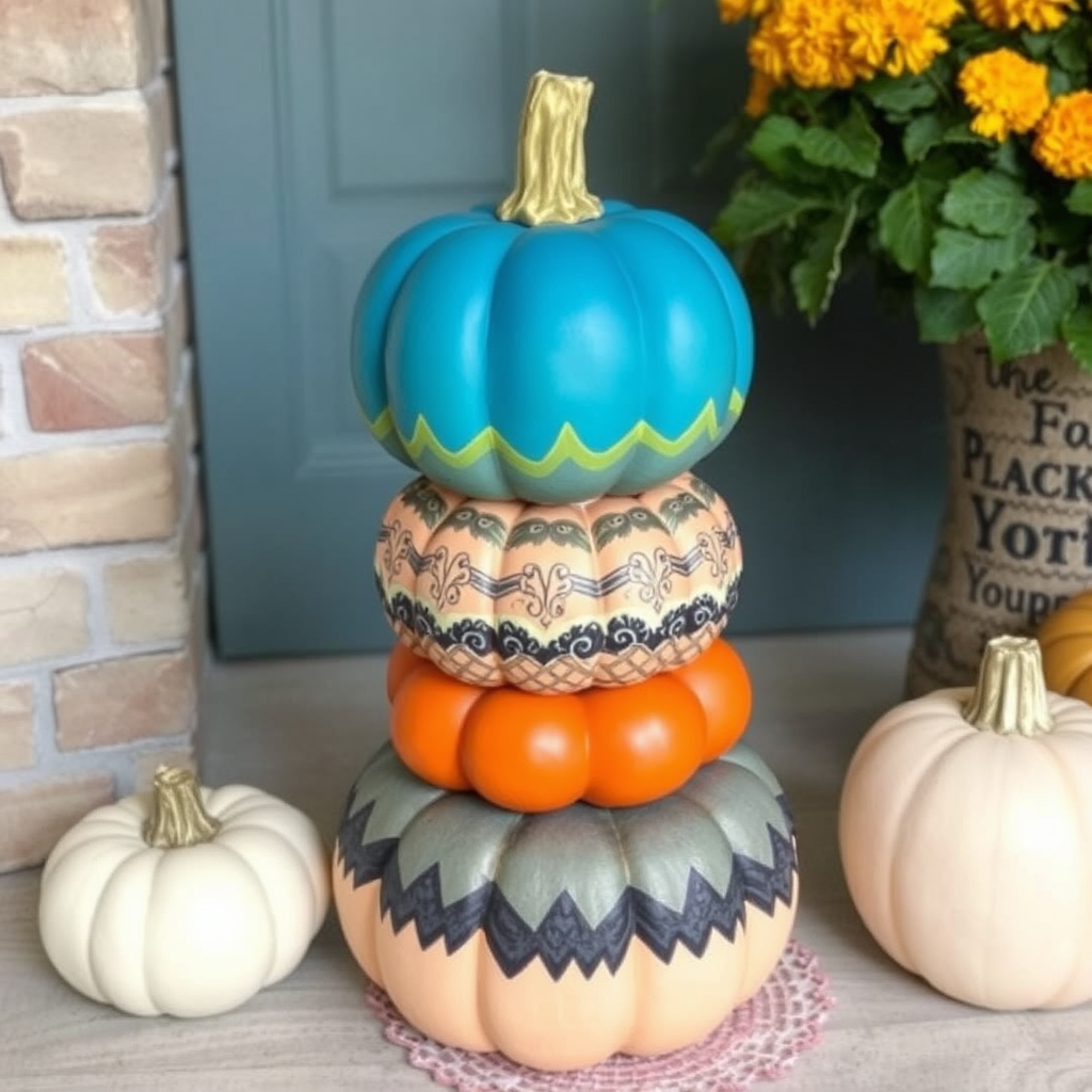 Best Stacked Pumpkin Painting Ideas | Vondy