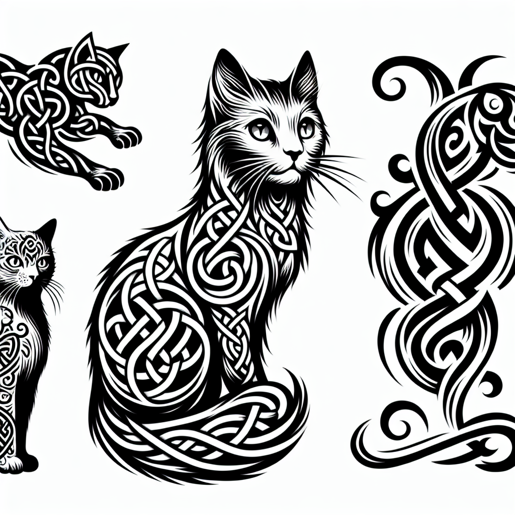 Best Celtic Cat Tattoo Generator | Vondy