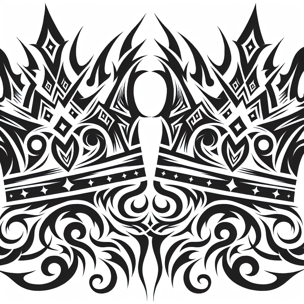 Best Tribal Crown Tattoo Generator | Vondy