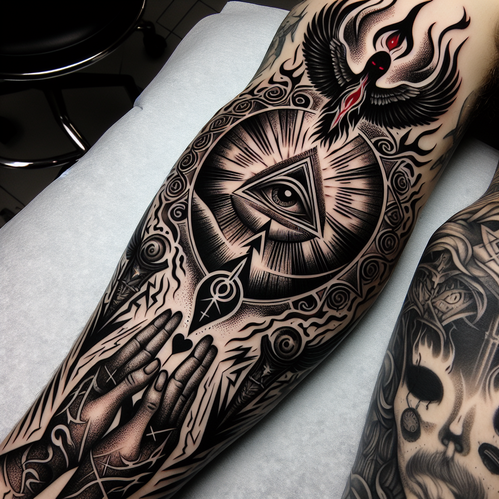 Vengeance Symbol Tattoos