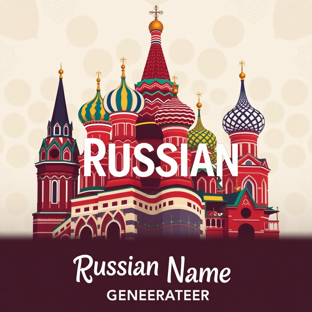 Best Russian Male Name Generator | Vondy