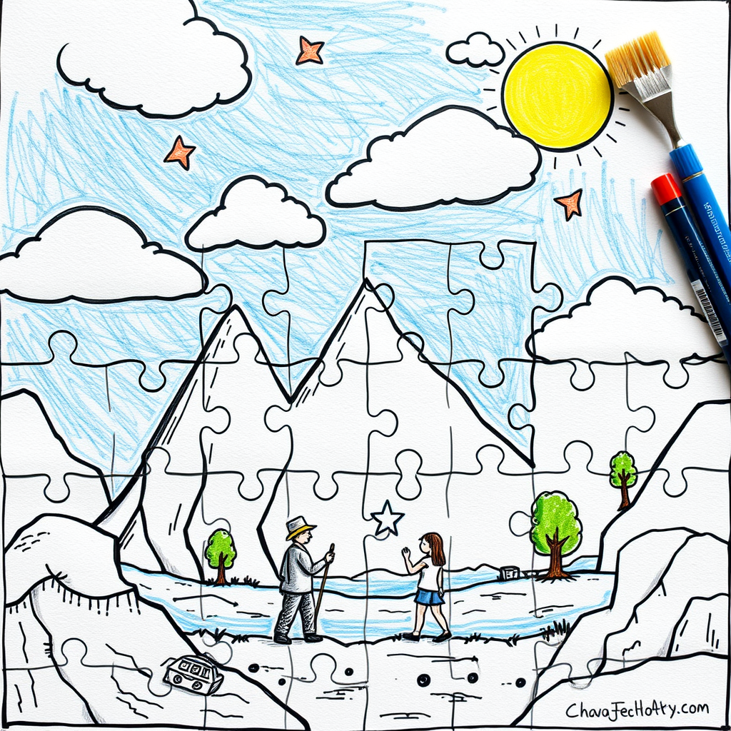 Best Puzzle Drawing Ideas | Vondy